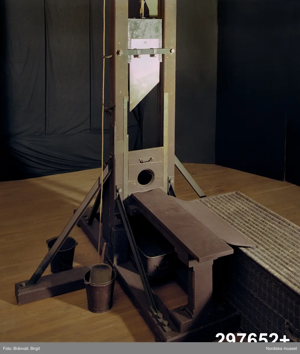 Giljotin - Nordiska museet / DigitaltMuseum