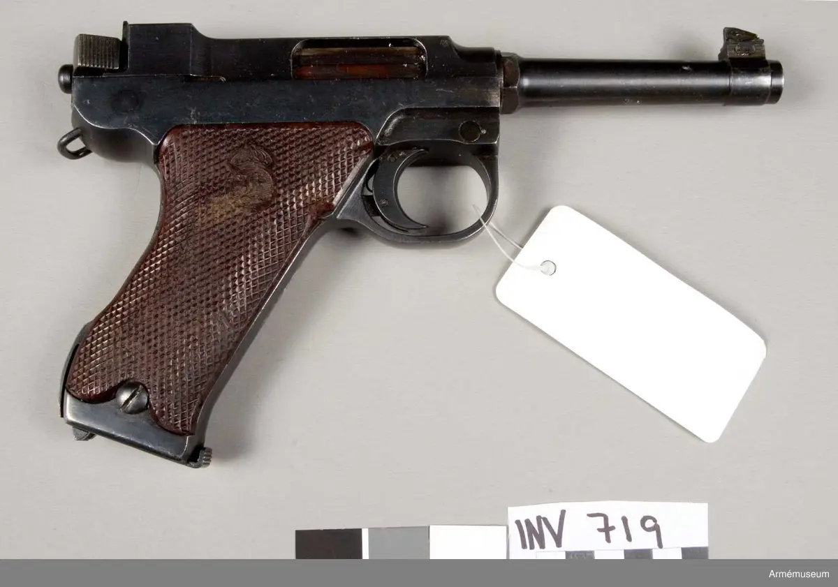 Pistol m/1940 - Armémuseum / DigitaltMuseum