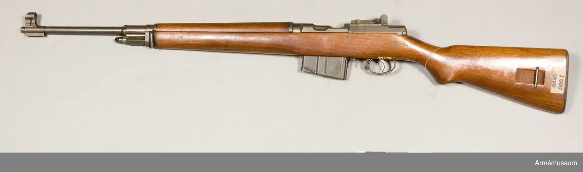 Automatgevär ZK 420-S Tjeckoslovakien - Armémuseum / DigitaltMuseum