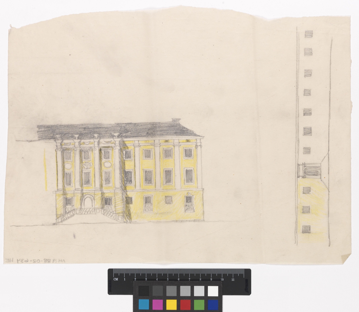 Ritning - ArkDes / DigitaltMuseum