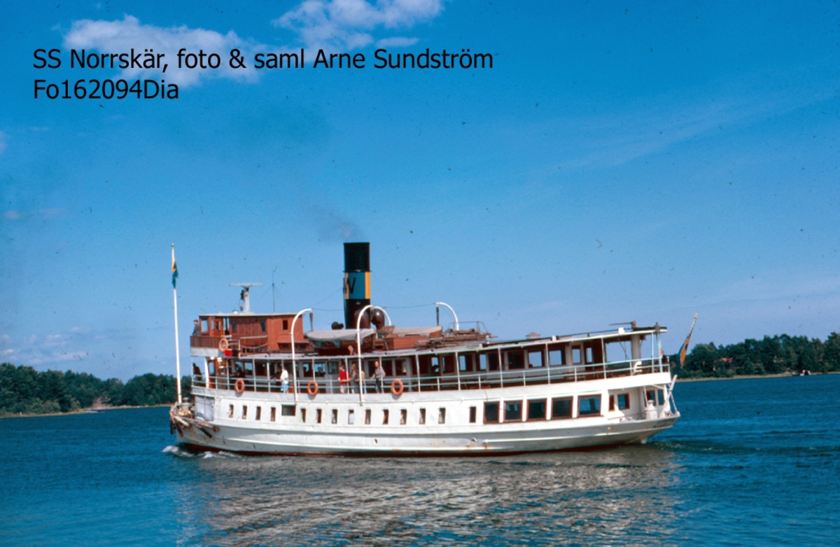 SS Norrskär snett akterifrån - Sjöhistoriska museet / DigitaltMuseum