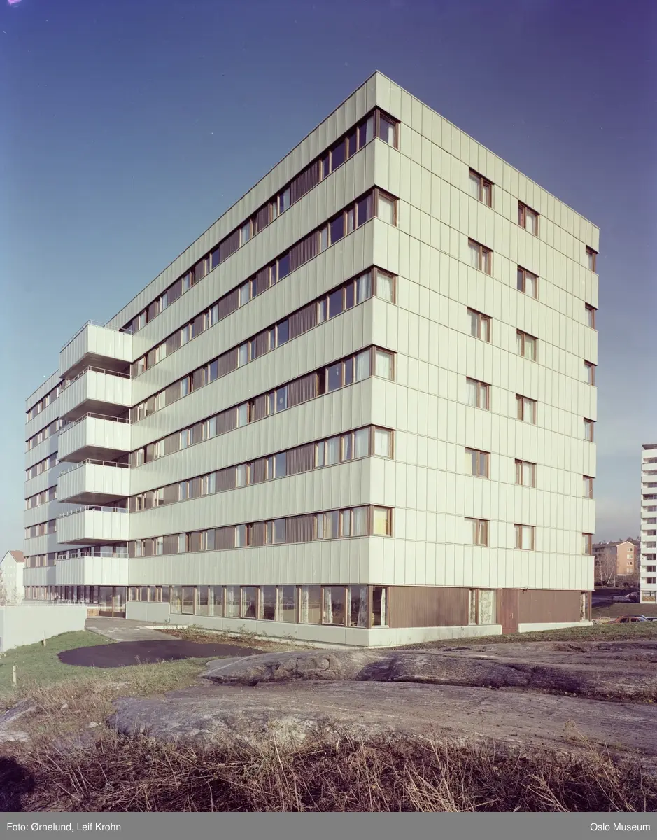 Oppsal sykehjem. - Oslo Museum / DigitaltMuseum