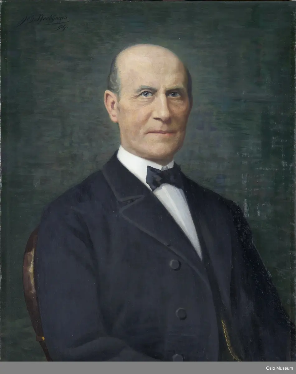Portrett av Hans Christian Hassel [oljemaleri] -#N# Oslo Museum /#N ...