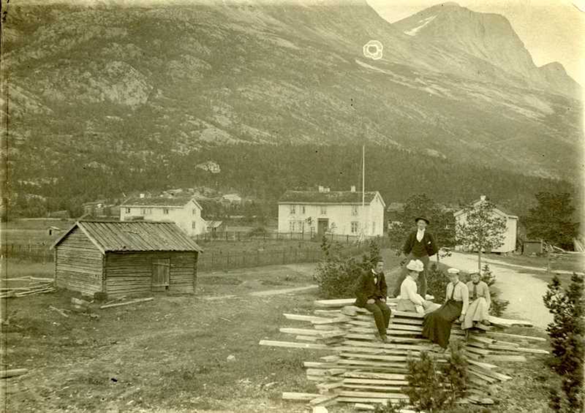 Mosling-gården på Elvegård i Skjomen - Museum Nord / DigitaltMuseum