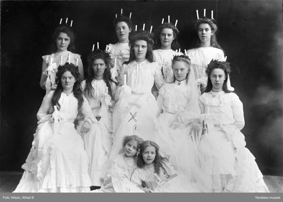 Lucia - Nordiska museet / DigitaltMuseum