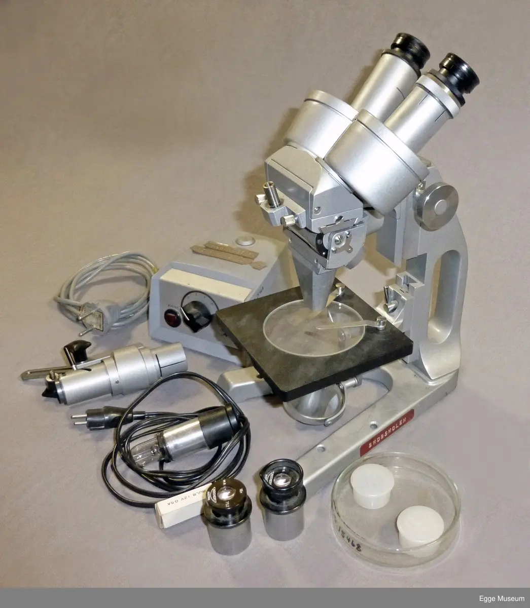 Mikroskop - Egge Museum / DigitaltMuseum