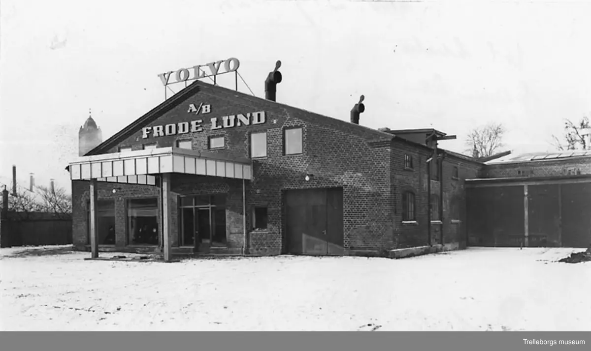 Volvo Frode Lund - Trelleborgs museum / DigitaltMuseum
