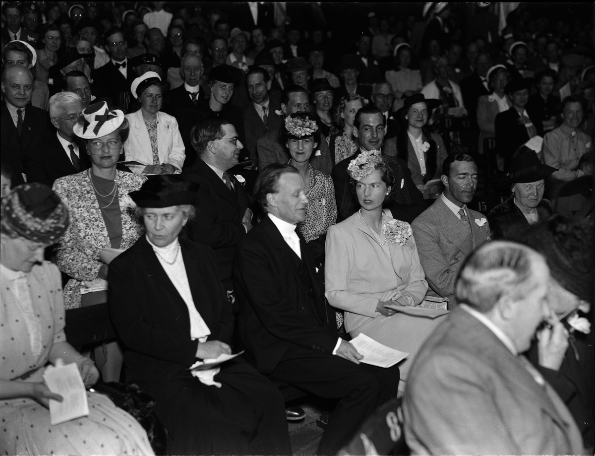 "Vårfesten i Upsala nordiskt betonad" - ärkebiskop Erling Eidem ...