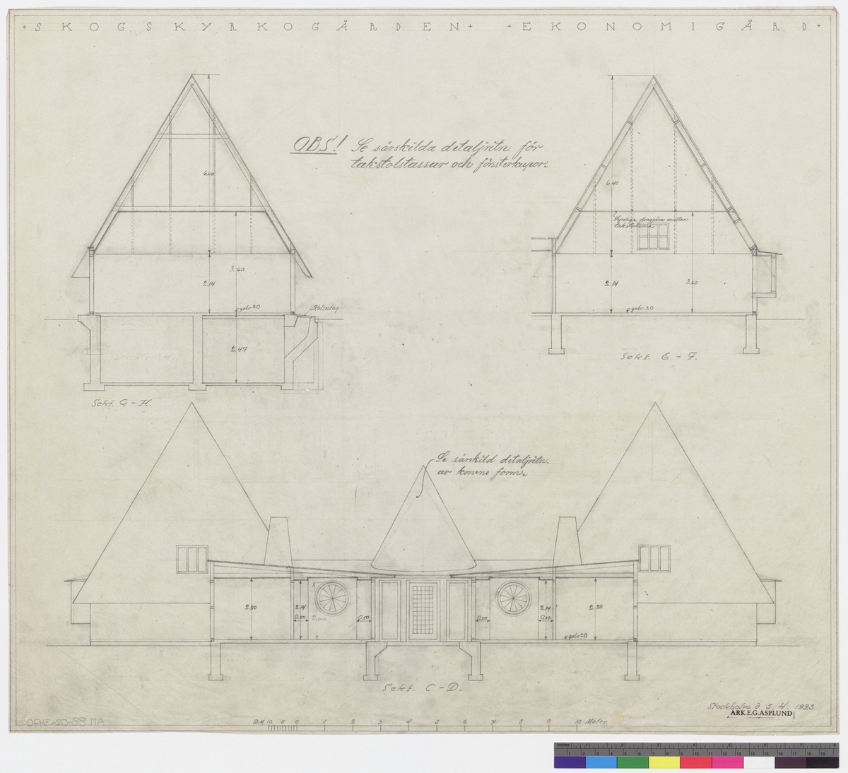 Ritning - ArkDes / DigitaltMuseum