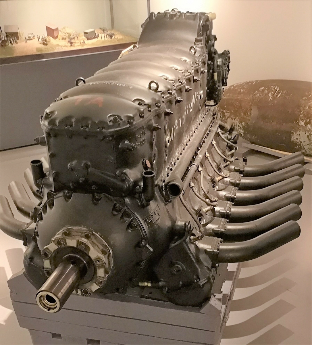 Flymotor - Forsvarets museer / DigitaltMuseum
