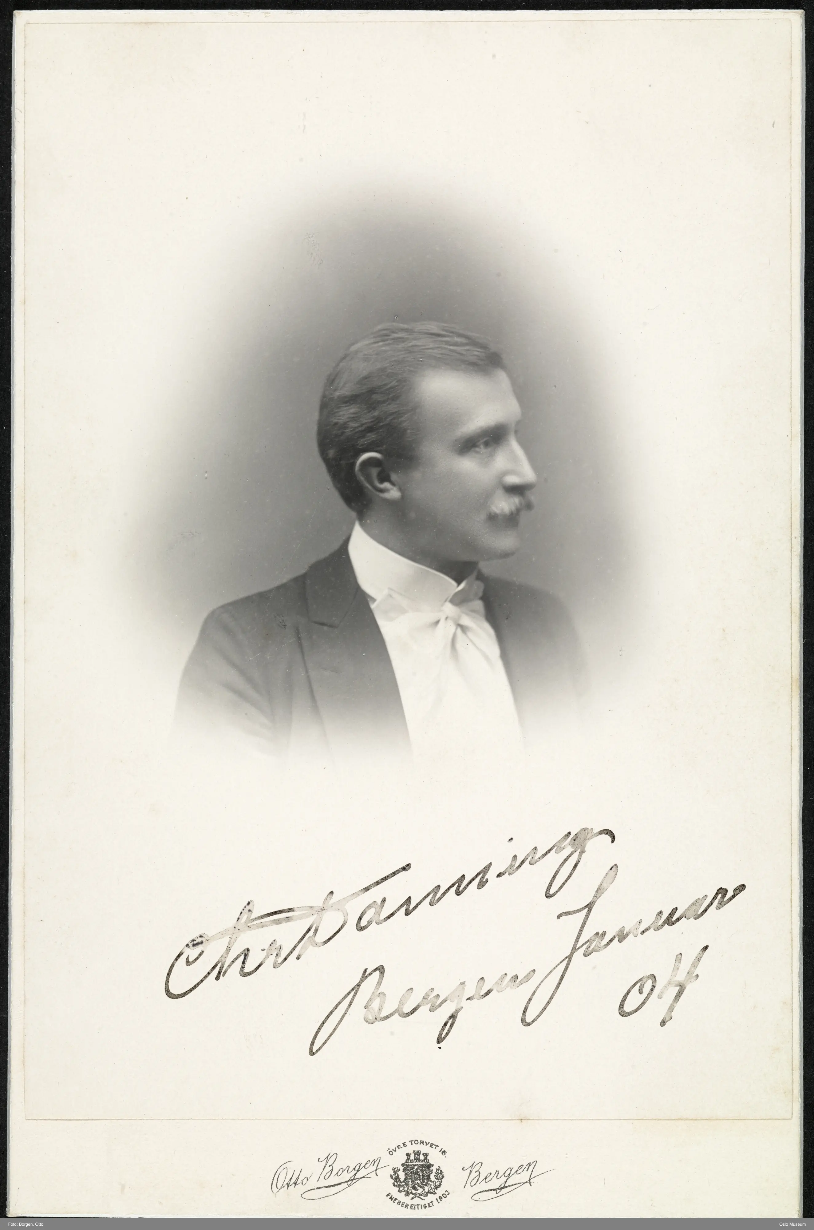 Christian Danning. - Oslo Museum / DigitaltMuseum