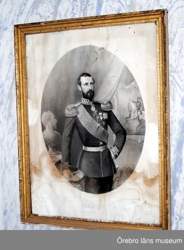 Carl XV Sveriges och Norges konung [LITOGRAFI] - Örebro läns museum ...