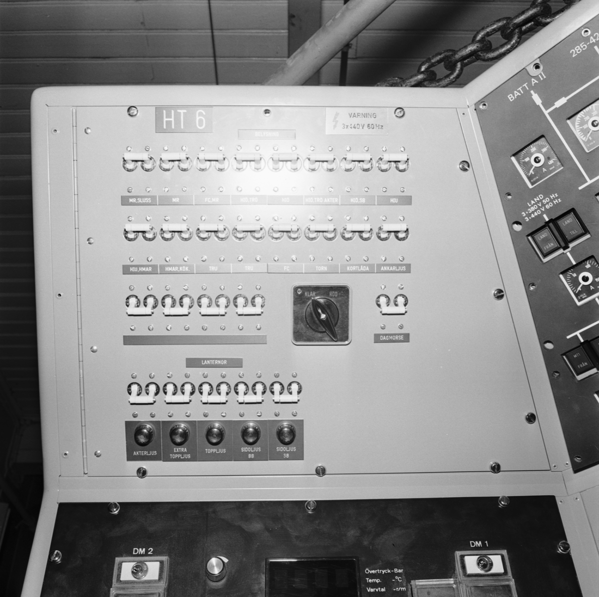 Panel HT6 Ub. Näcken - Marinmuseum / DigitaltMuseum