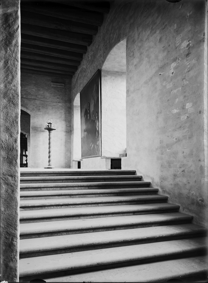Trappa, Uppsala slott - Upplandsmuseet / DigitaltMuseum