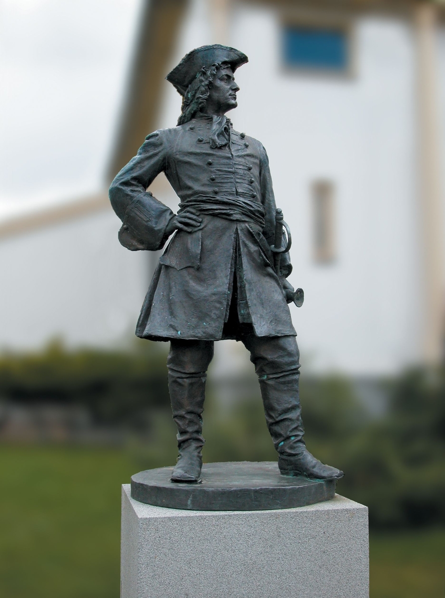 Peder Wessel Tordenskiold (1690-1720) [Statue] - Anders Svor-museet ...