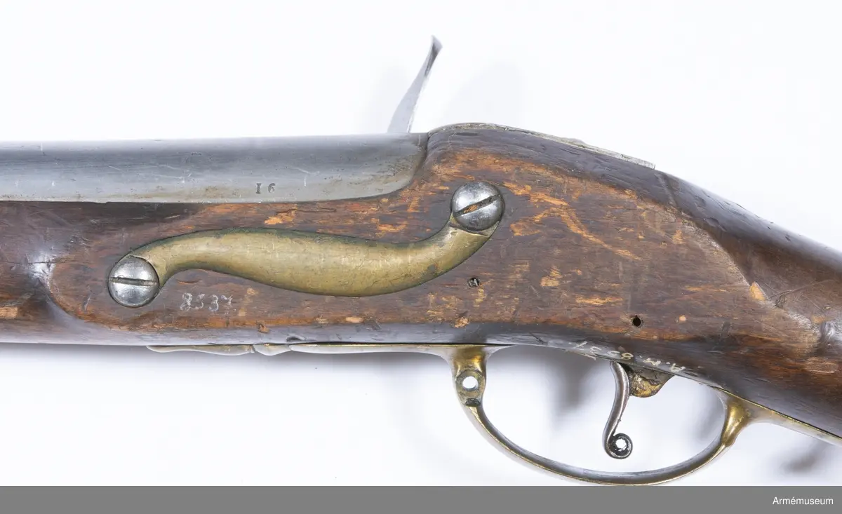 Musköt m/1738 - Armémuseum / DigitaltMuseum