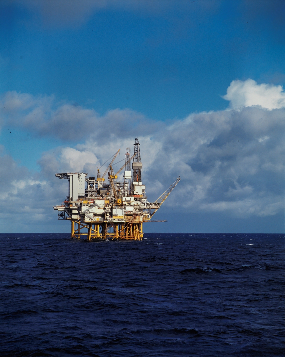 Eldfisk oljeplatform - DEXTRA Photo / DigitaltMuseum