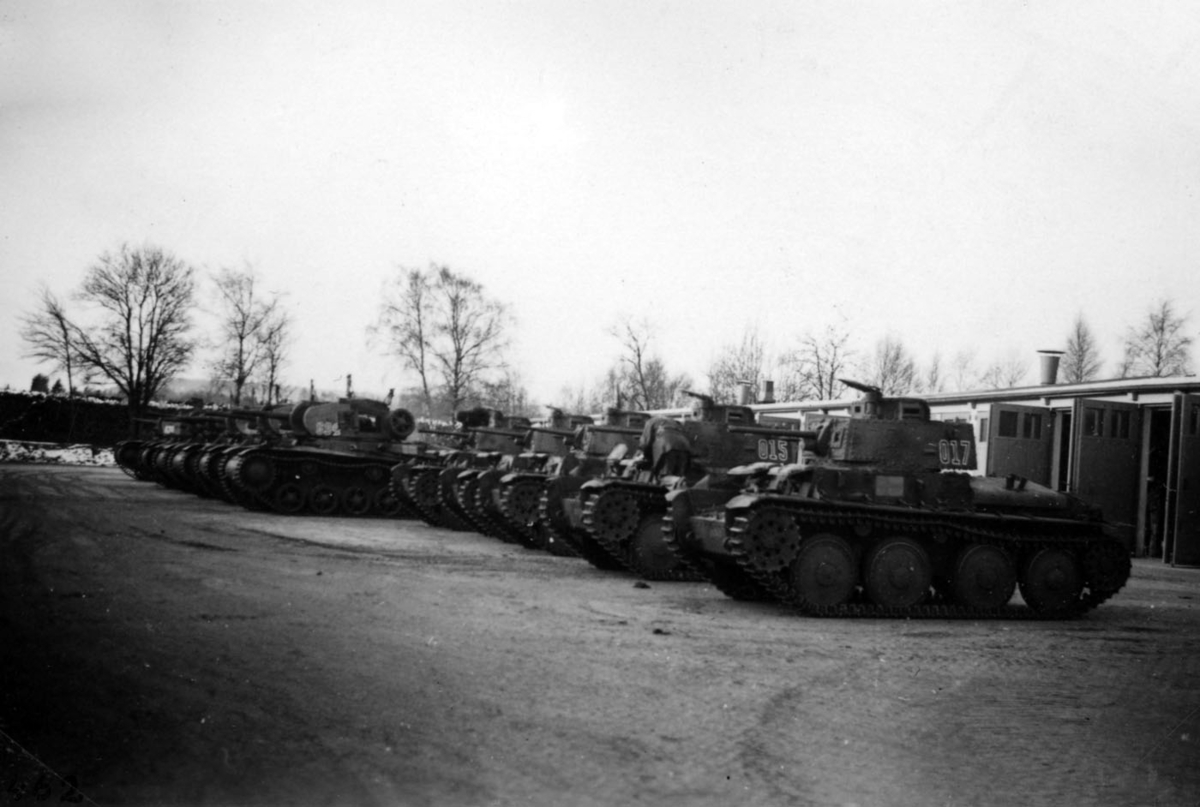 Stridsvagn Finis 41:an - Garnisonsmuseet Skaraborg / DigitaltMuseum