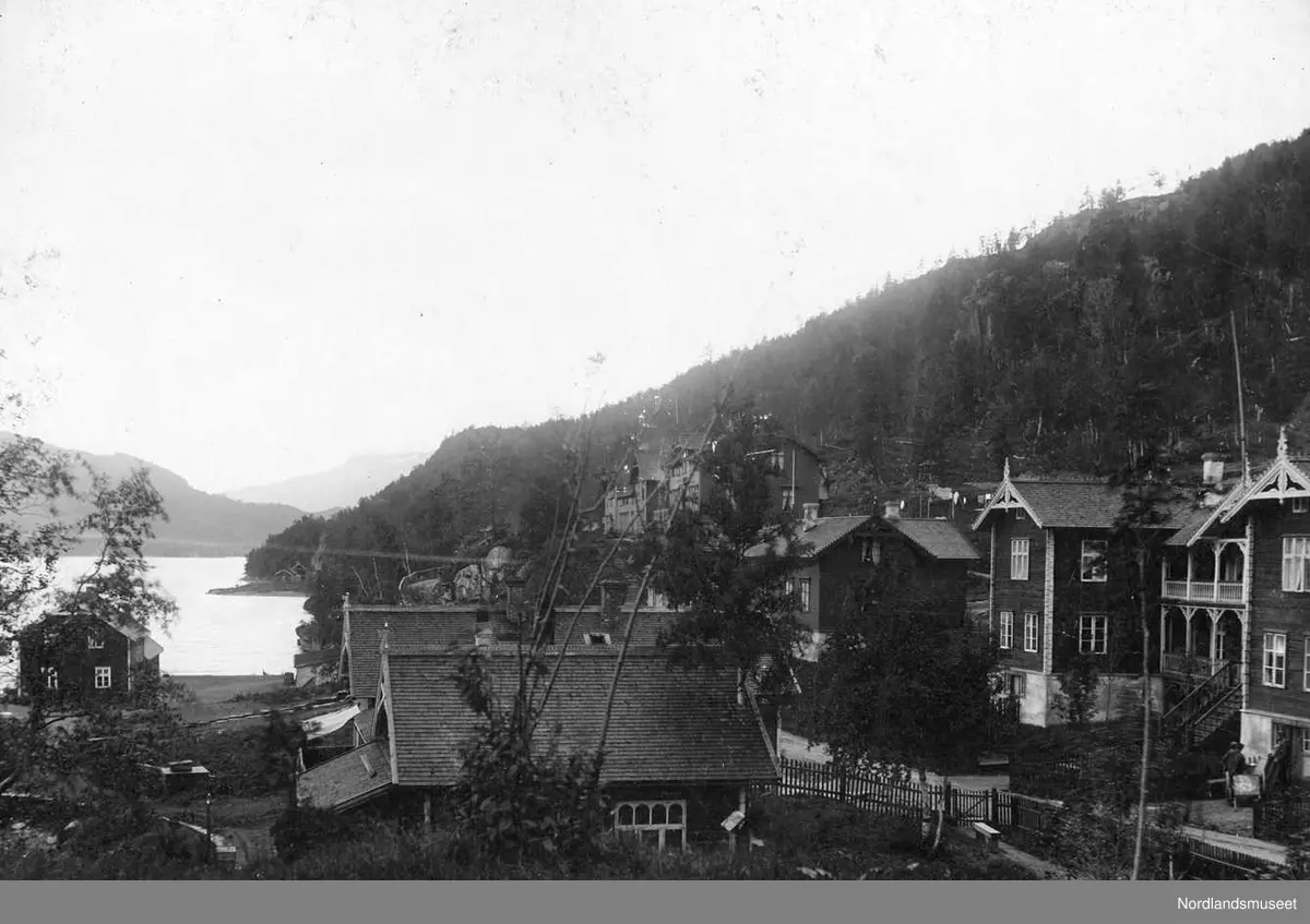 Furulund. Sentrum, ca 1900. Foto Louise Engen. - Nordlandsmuseet / DigitaltMuseum