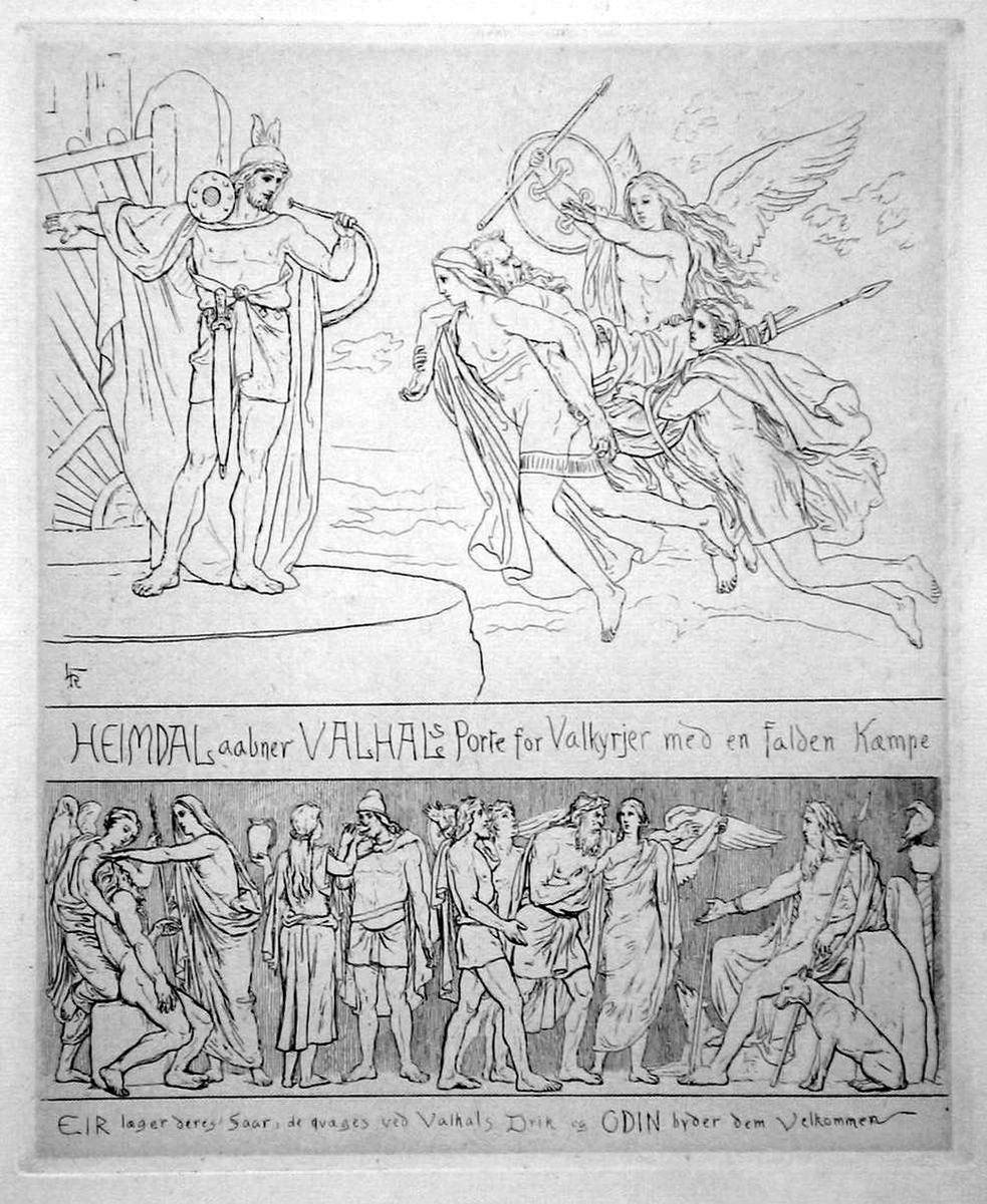 Mappe - Bjerkebæk, Sigrid Undsets hjem / DigitaltMuseum