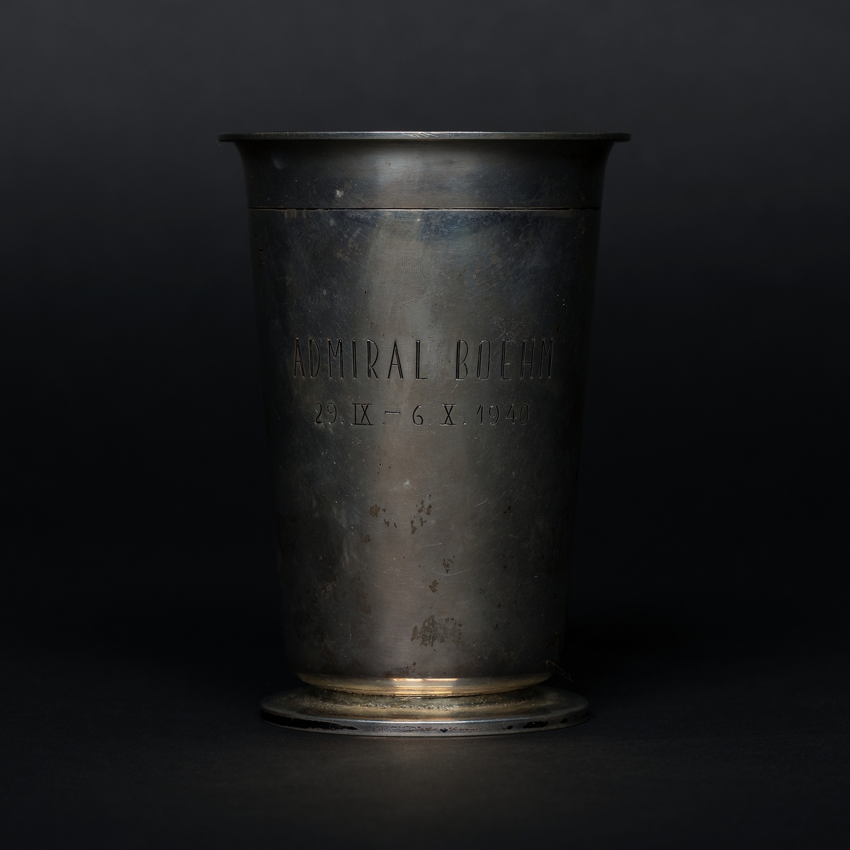 Silverbägare - Marinmuseum / DigitaltMuseum