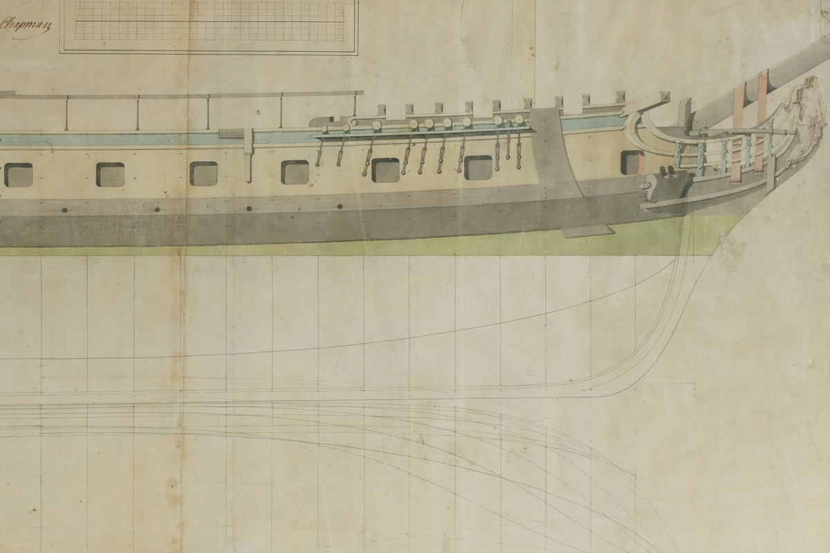 Ritning -#N# Marinmuseum /#N# DigitaltMuseum