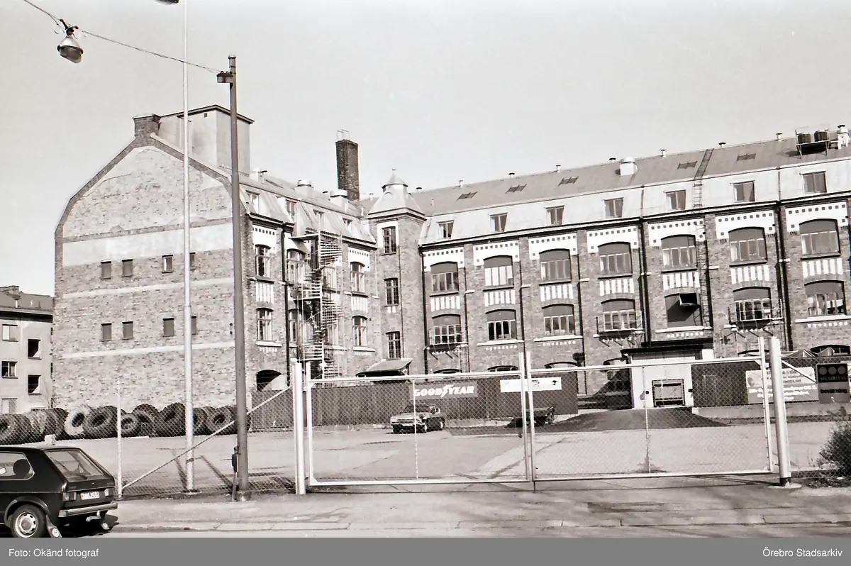 Gamla Skandia skofabrik, Hagagatan-Folkungagatan, 1980-tal - Örebro ...