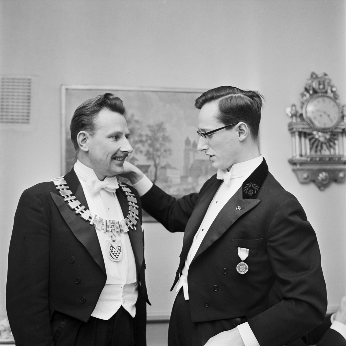 Studentkåren, kårordförandeskifte, Uppsala 1963 - Upplandsmuseet ...