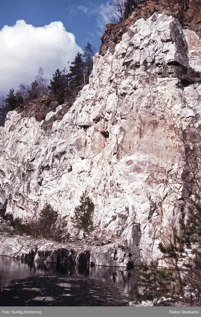 Limbergets kalkbrott, 1960-tal - Örebro Stadsarkiv / DigitaltMuseum