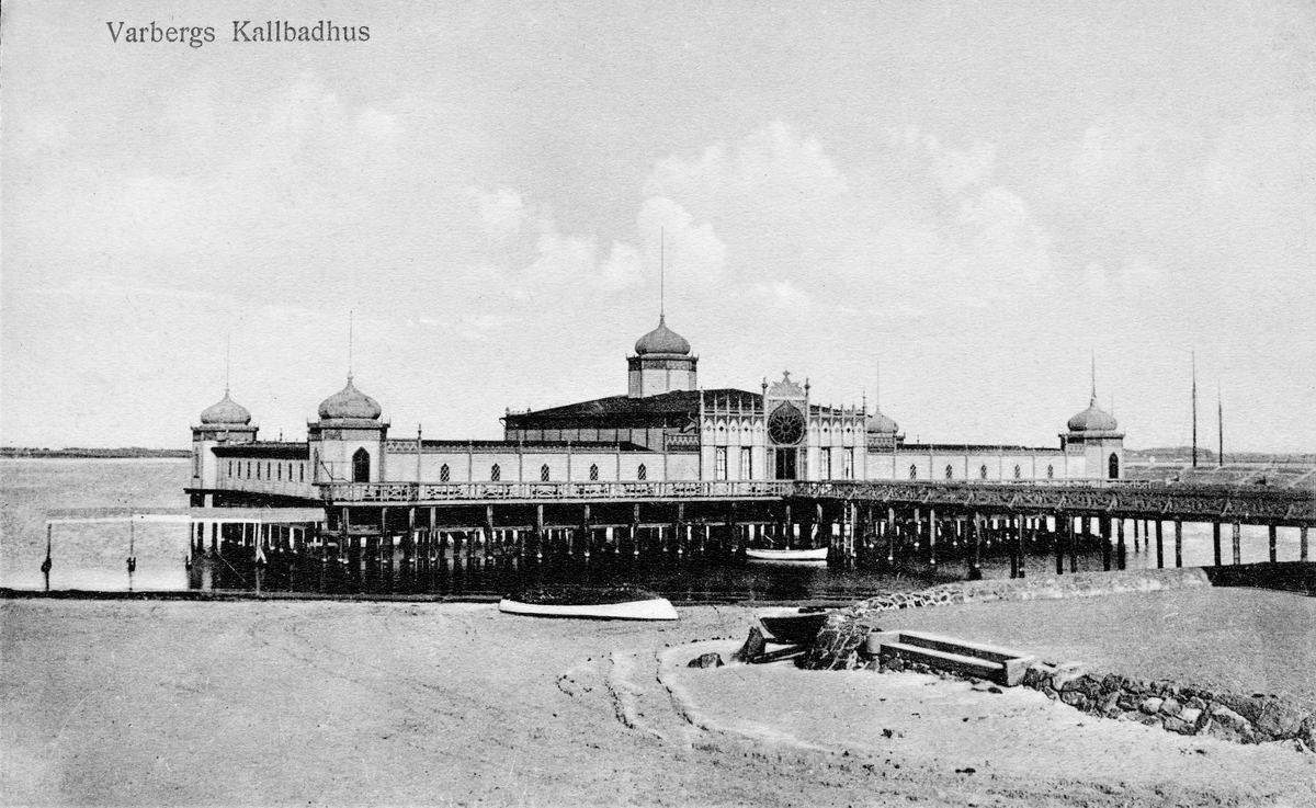 Kallbadhuset i Varberg - Hallands kulturhistoriska museum / DigitaltMuseum