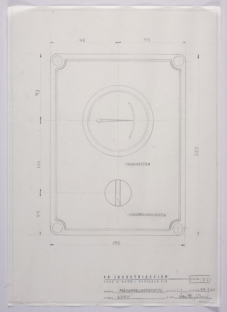 Ritningsnr 1854, 1855, 1867, 1870, 1871 [ritning] - Designarkivet ...