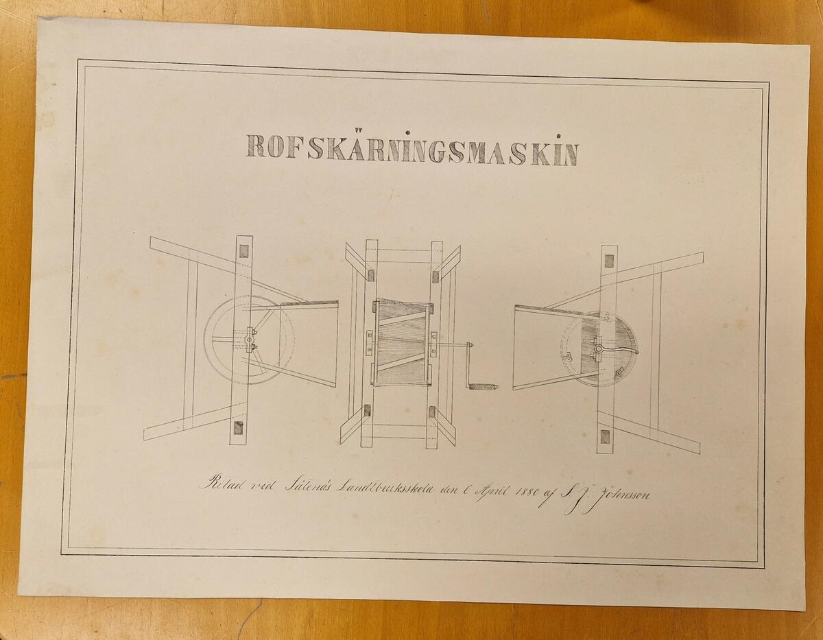 Ritningar, Såtenäs Landtbruksskola. - Medelpads fornminnesförening ...