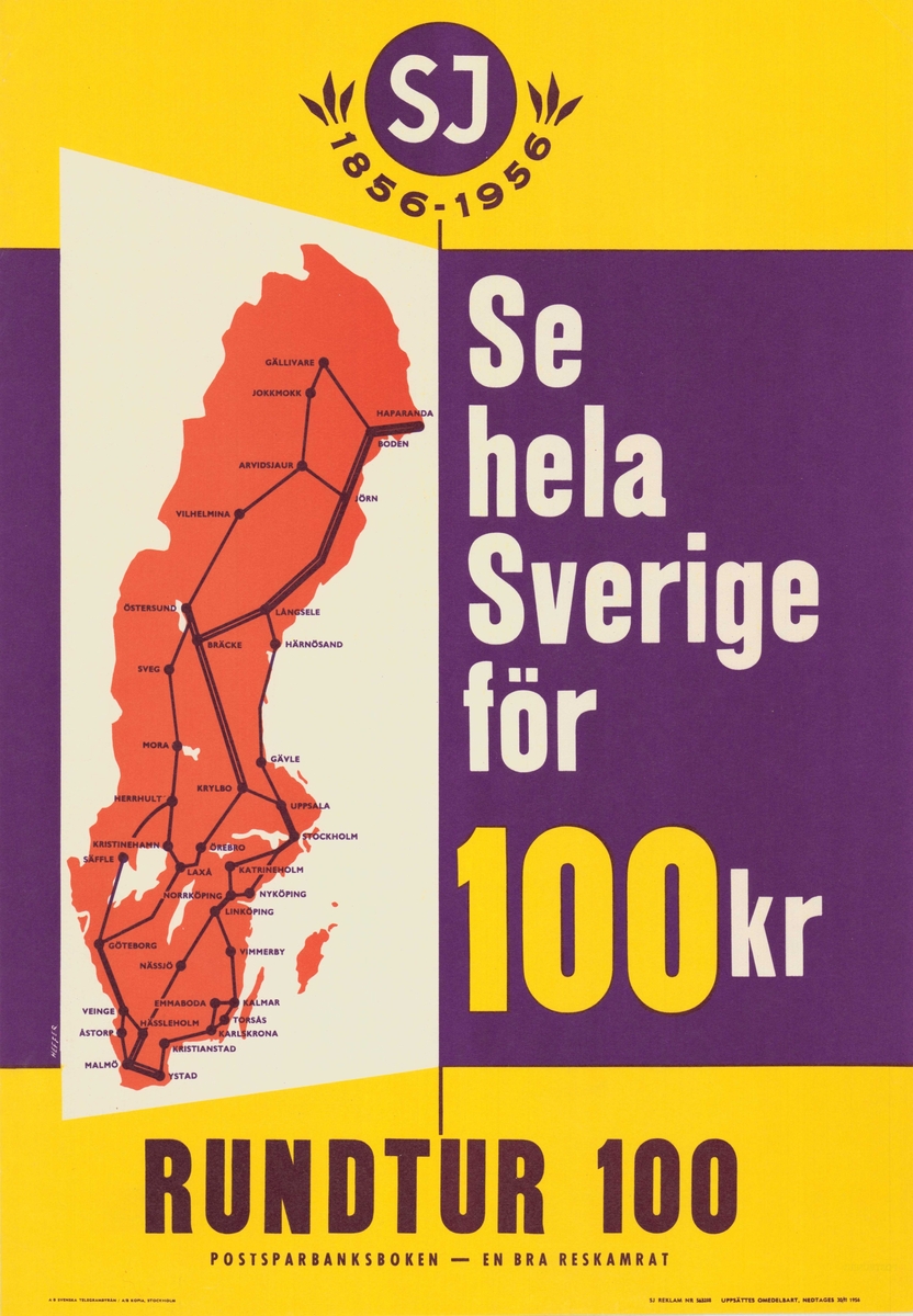 Affisch - Postmuseum / DigitaltMuseum