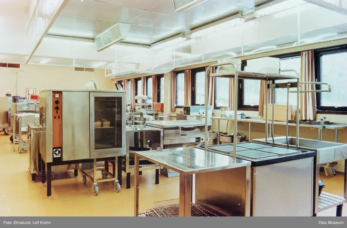 Storkjøkken. - Oslo Museum / DigitaltMuseum