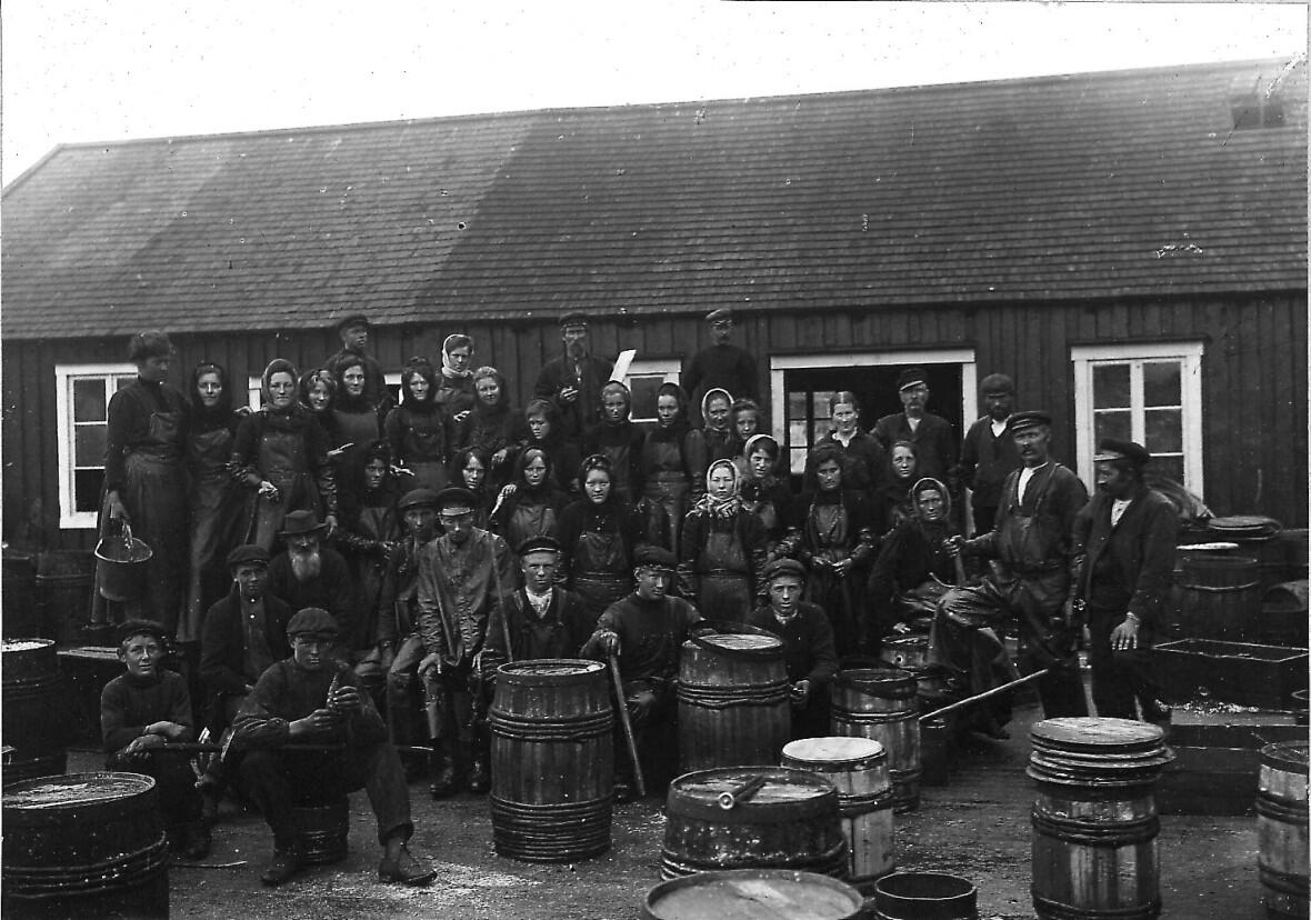 Arbeidsstokken til Christian Fredriksen på Melbu kai - Museum Nord ...