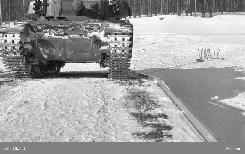 Stridsvagn Centurion. - Miliseum / DigitaltMuseum