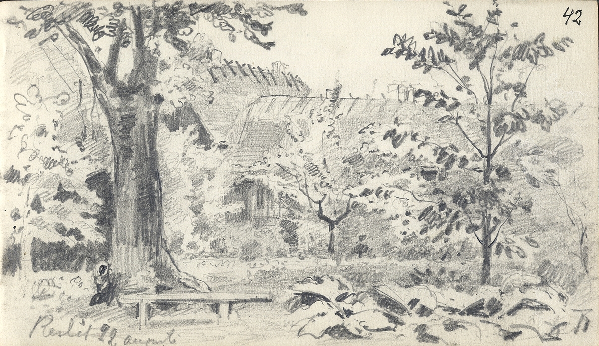 Skiss - Kulturparken Småland / Smålands museum / DigitaltMuseum