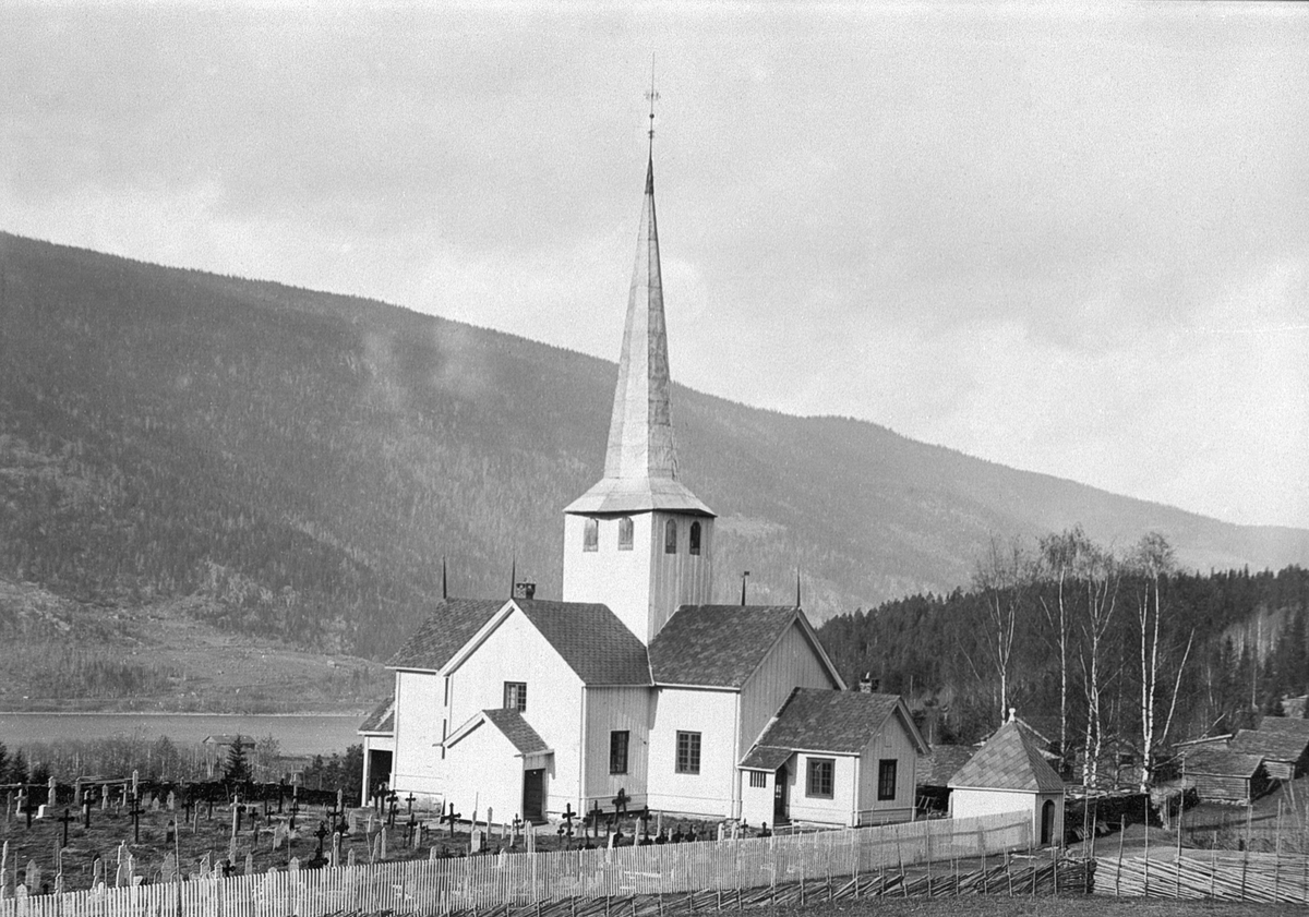 Oppland, Øyer, , Tretten, Tretten kirke - Maihaugen / DigitaltMuseum