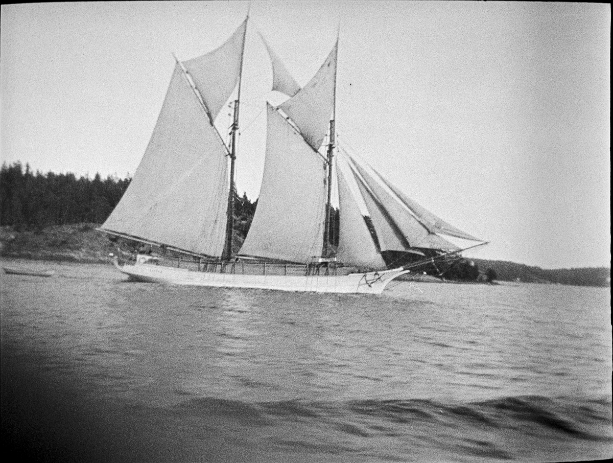 Segelbåt, Uppland - Upplandsmuseet / DigitaltMuseum
