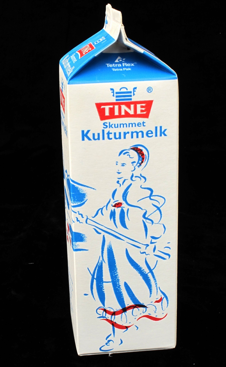 Drikkekartong for skummet kulturmelk - Aust-Agder museum og arkiv ...