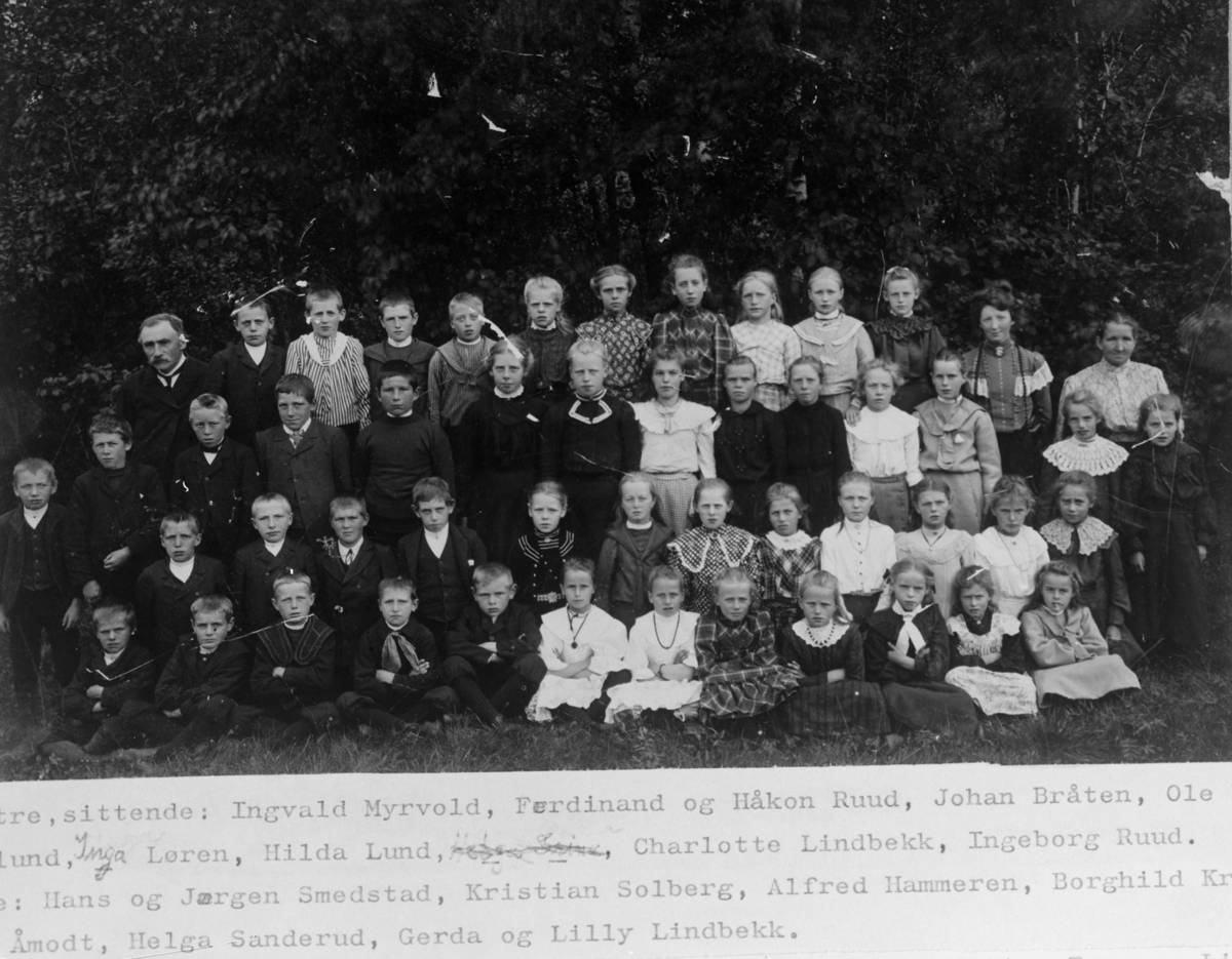Elever og lærere på Nygård skole - Museene i Akershus / DigitaltMuseum Elever og lærere på Nygård skole - Museene i Akershus / DigitaltMuseum