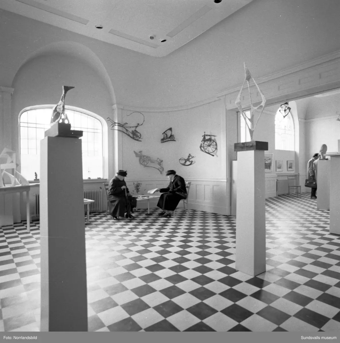 Vardagsbilder och interiörer från nyinvigda Sundsvalls museum på ...