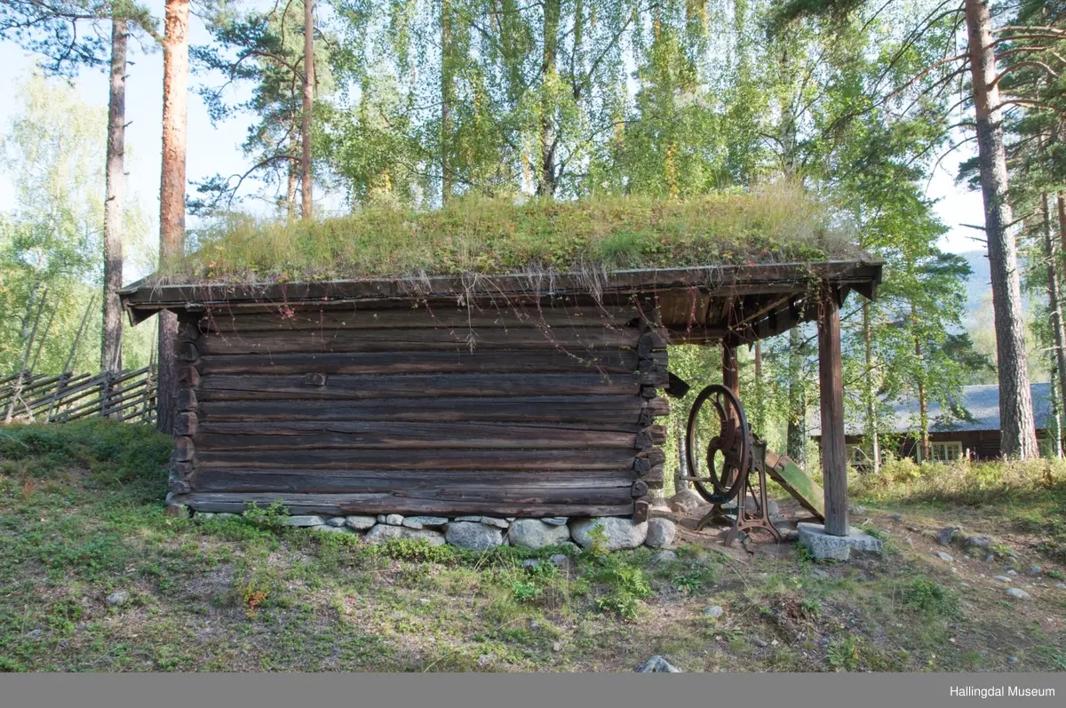 Badstue fra Børtnes i Nes - Hallingdal Museum / DigitaltMuseum