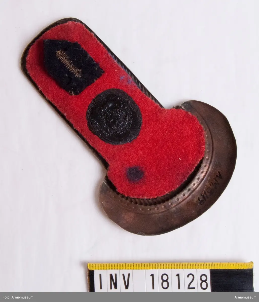 Epålett m/1824 - Armémuseum / DigitaltMuseum