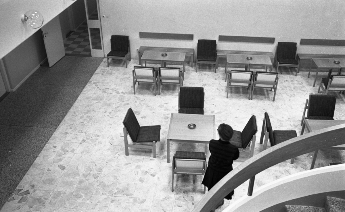 Anstalten Kumla 12 februari 1965. Inne i fängelset. - Örebro läns ...