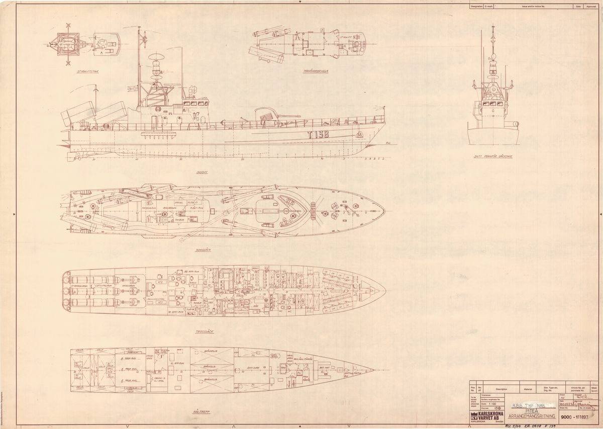 Ritning - Marinmuseum / DigitaltMuseum