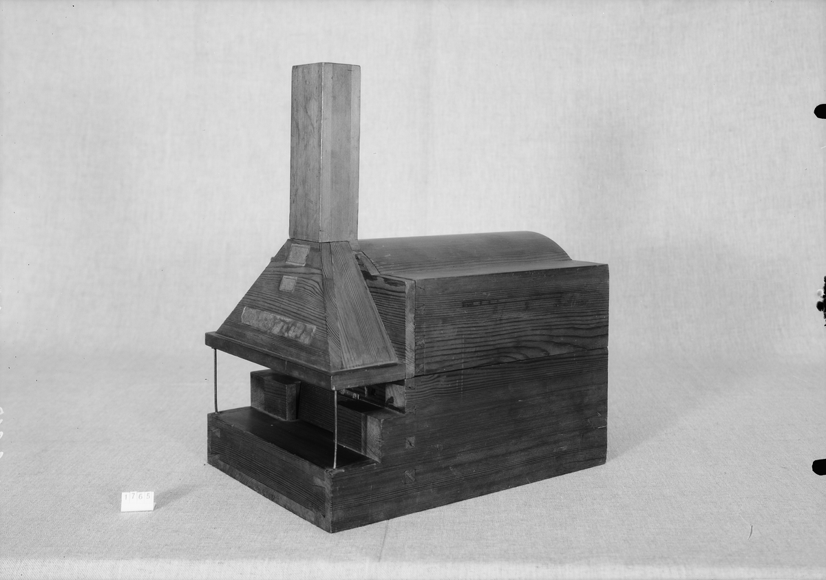 Bakugn, modell - Tekniska museet / DigitaltMuseum