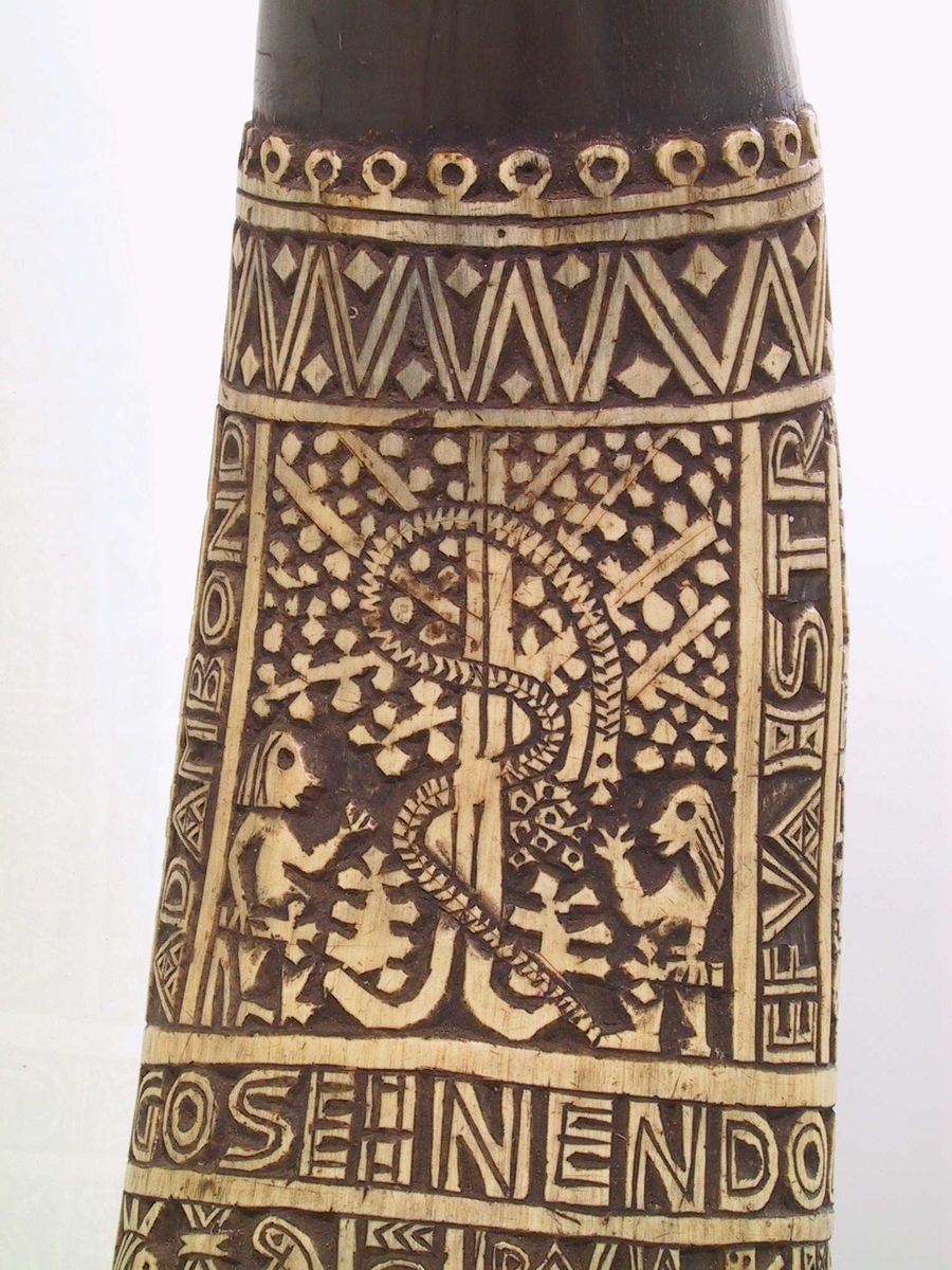 Krutthorn, 1683. - Aust-Agder museum og arkiv – KUBEN / DigitaltMuseum