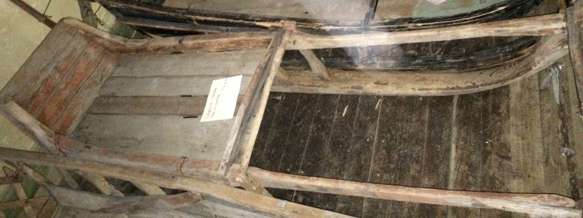 Slede - Norsk Folkemuseum / DigitaltMuseum