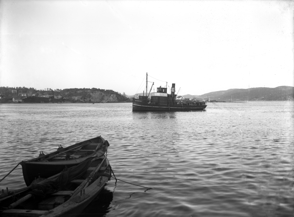 Dampskipet "Dalen Portland II" fotografert - Telemark Museum ...